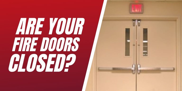 Are Your Fire Doors Closed?