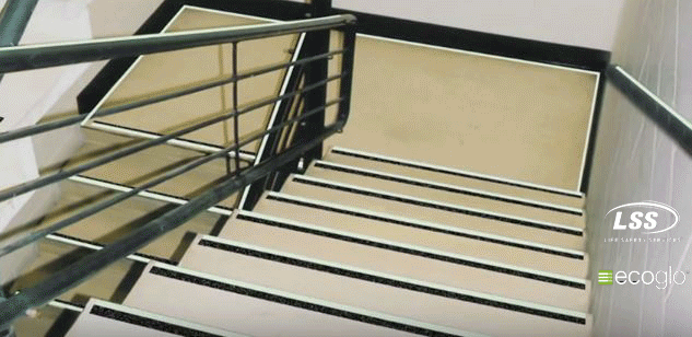 Photoluminescent Egress Path Marking System